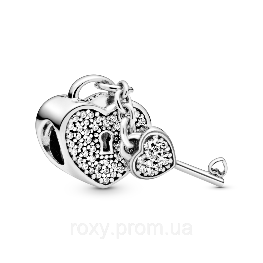 Шарм Серебряный Замок с Ключиком PANDORA 791429CZ — Купить Недорого на ...
