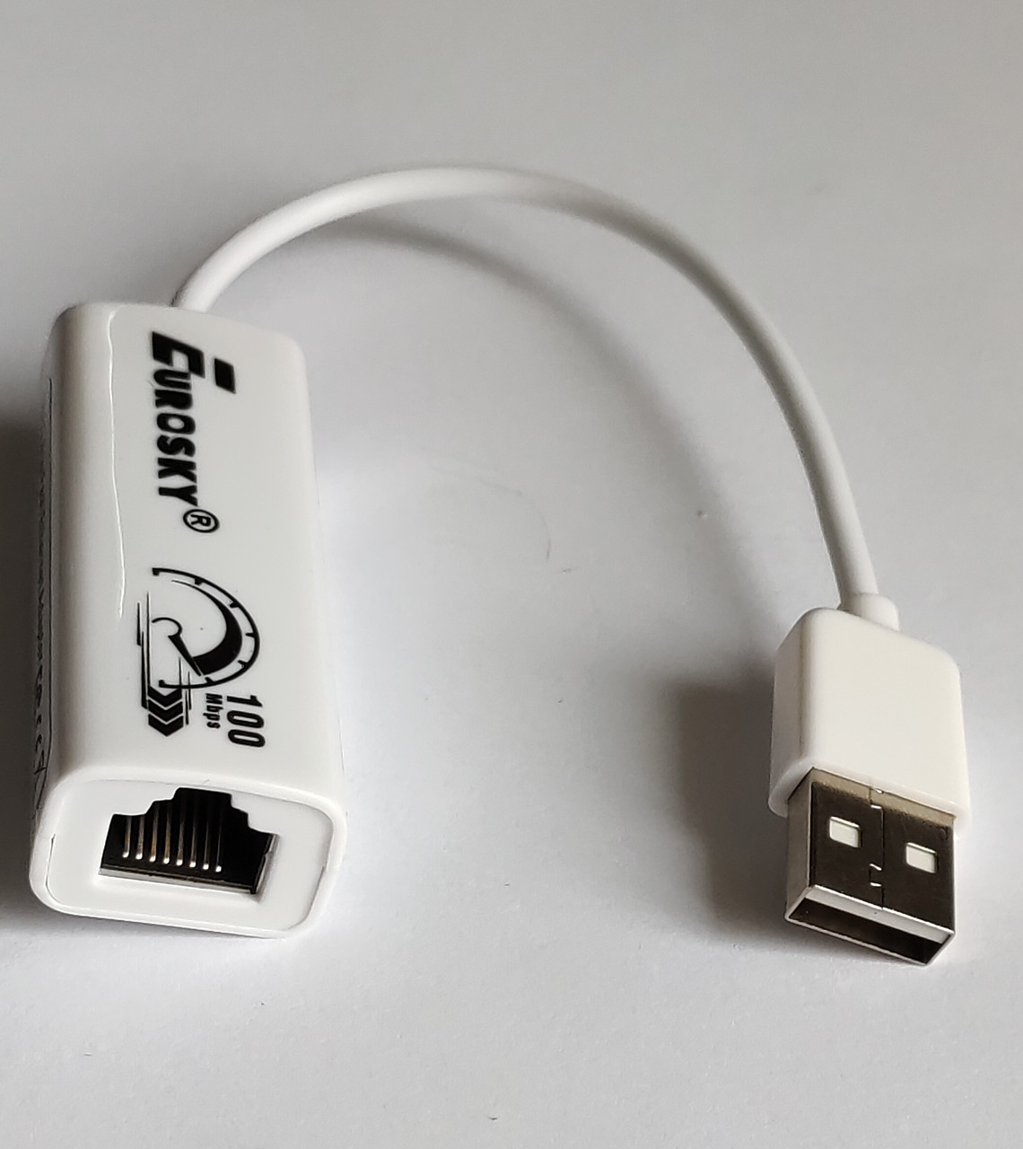 Перехідник USB-LAN адаптер EUROSKY KY-RTL8152B(100Mbps), ціна 290 грн ...