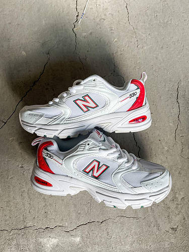 Жіночі кросівки New Balance 530 White Red Chower біленс, ціна 2250 грн ...