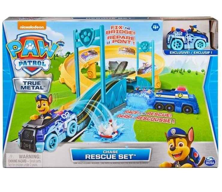 Paw Patrol True Metal Chase Rescue Track Set Щенячий Патруль Гонщик ...