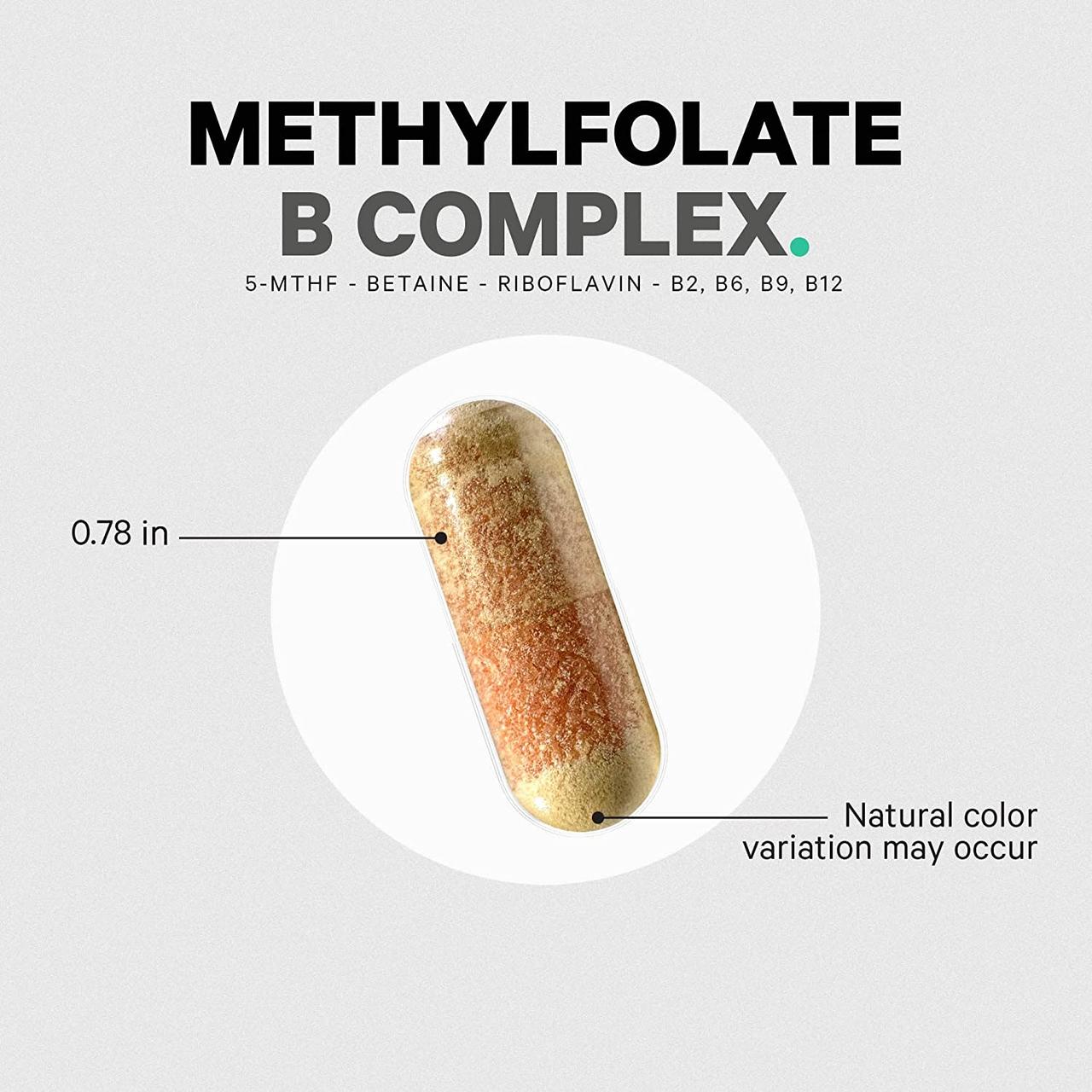 CodeAge Methylfolate B Complex / Метилфолат Б комплекс з 5-MTHF120 ...
