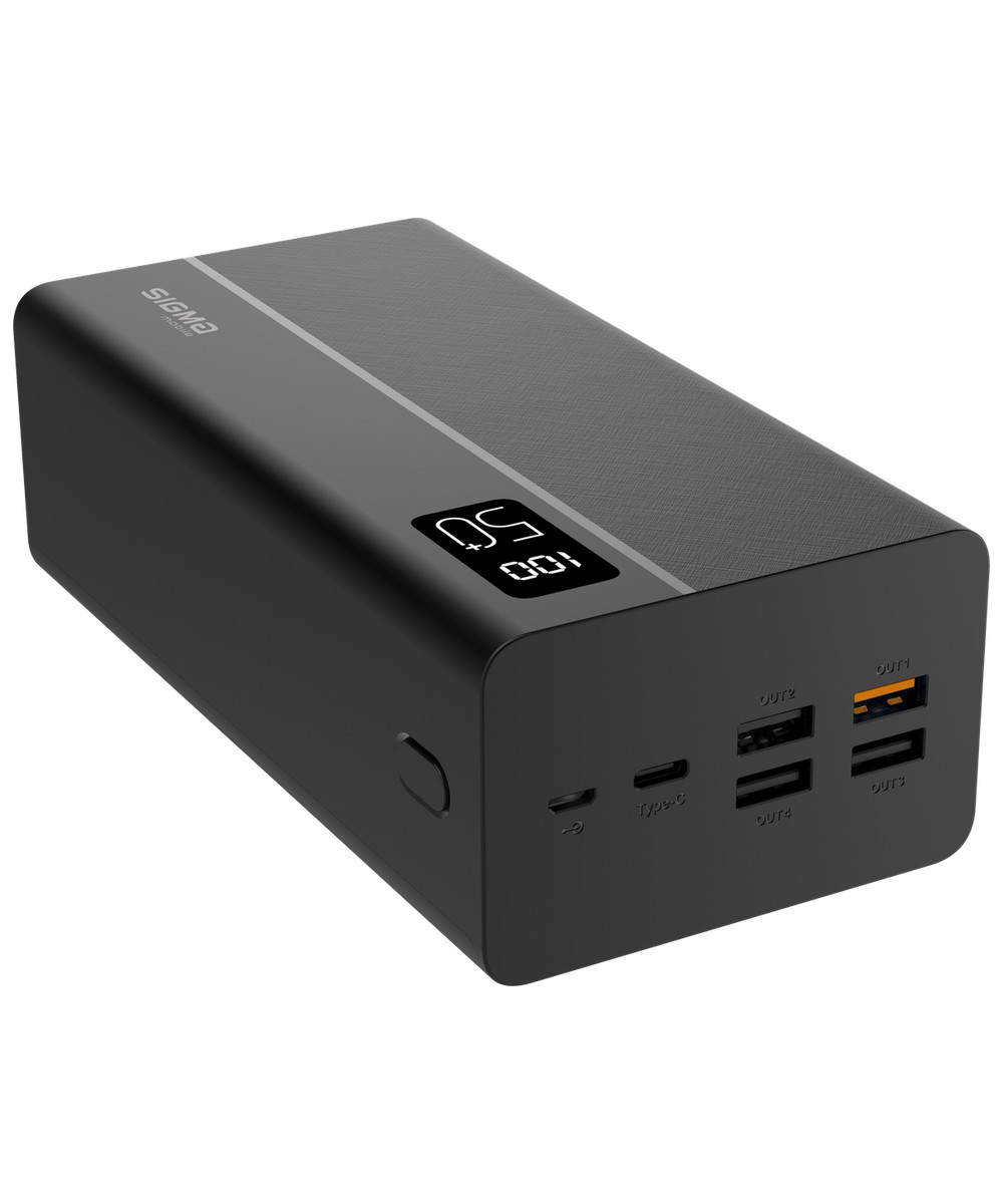 Power Bank Sigma X-power SI50A3QL 50000 mAh Type-C 4xUSB PD20W+QC22.5W ...