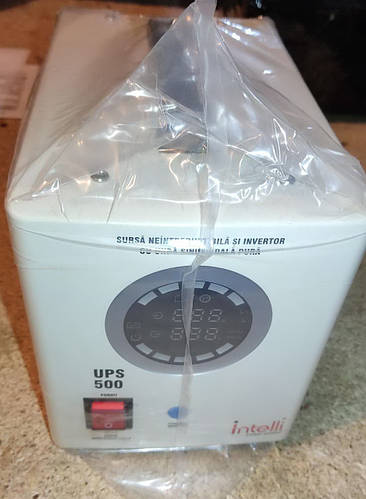 Джерело безперебійного живлення UPS 500 INTELLI 800VA (500W) з ...