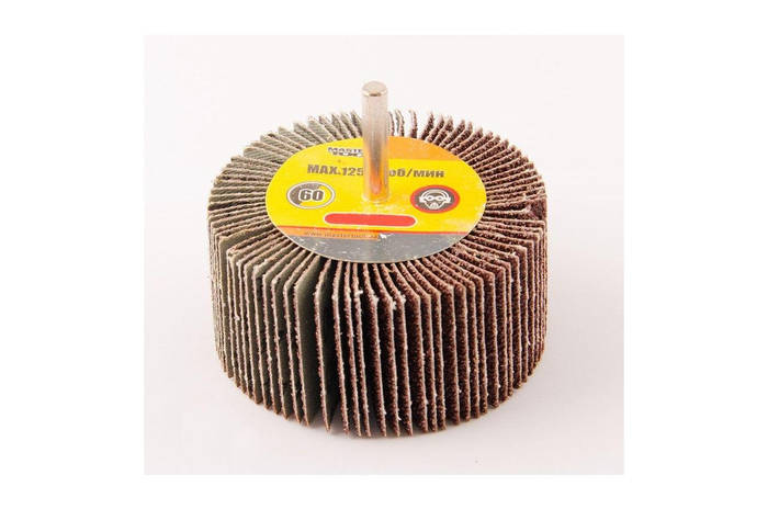 Круг лепестковый в оправке Mastertool - 60 х 30 мм Р40, цена 69 грн — Prom.ua (ID#1754356347)
