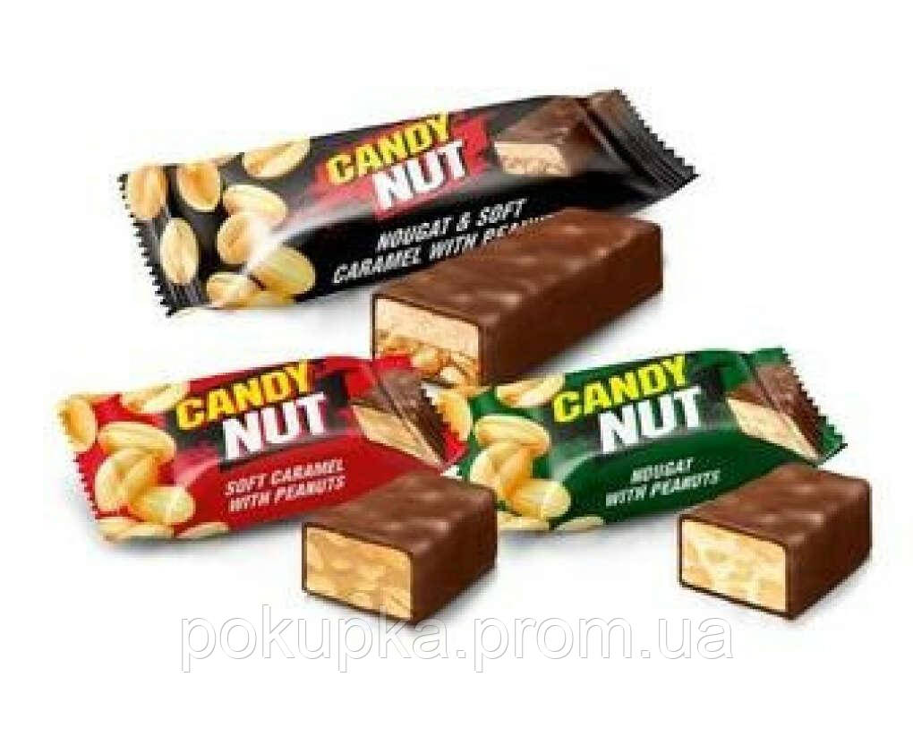 Купити Цукерки Candy Nut нуга м'яка карамель з арахісом ROSHEN 1кг ...