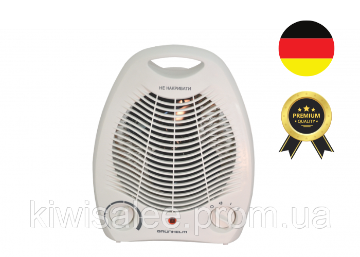 Тепловентилятор спиральный дуйчик дуйка обогреватель GRUNHELM FH-03 ...
