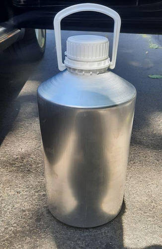 Канистра алюминиевая 6 и 12 литров. Легкая и практичная., цена 255 грн ...