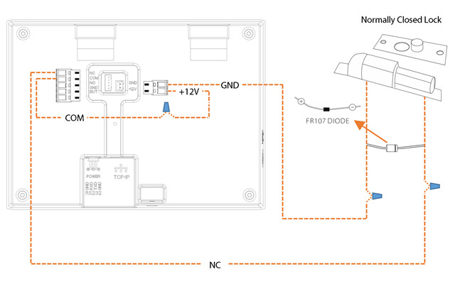 Биометрический терминал ZKTeco UA760