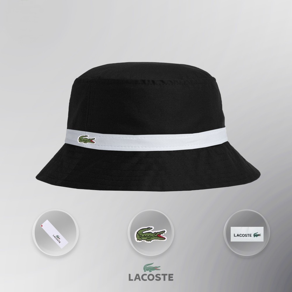 Панама Lacoste (Черно-белая) — Купить Недорого на Bigl.ua (1755090318)