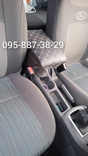 Подлокотник Форд фокус 2 Ford Focus 2 строчка серая (ID#1755170974 ...