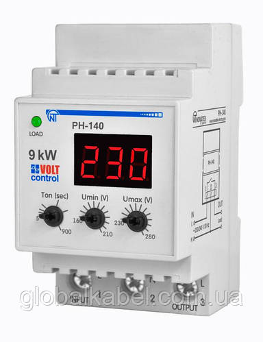 Купити Реле напруги 40 А, Новатек Електро, РН-140 Volt Control, ціна ...