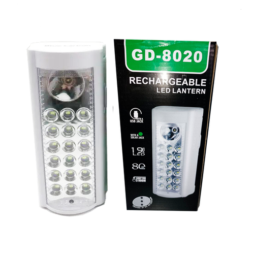 Купить Аварийный светодиодный фонарь 19 Led GDLite GD-8020 Переносной С Повербанком 4000 Мач ...