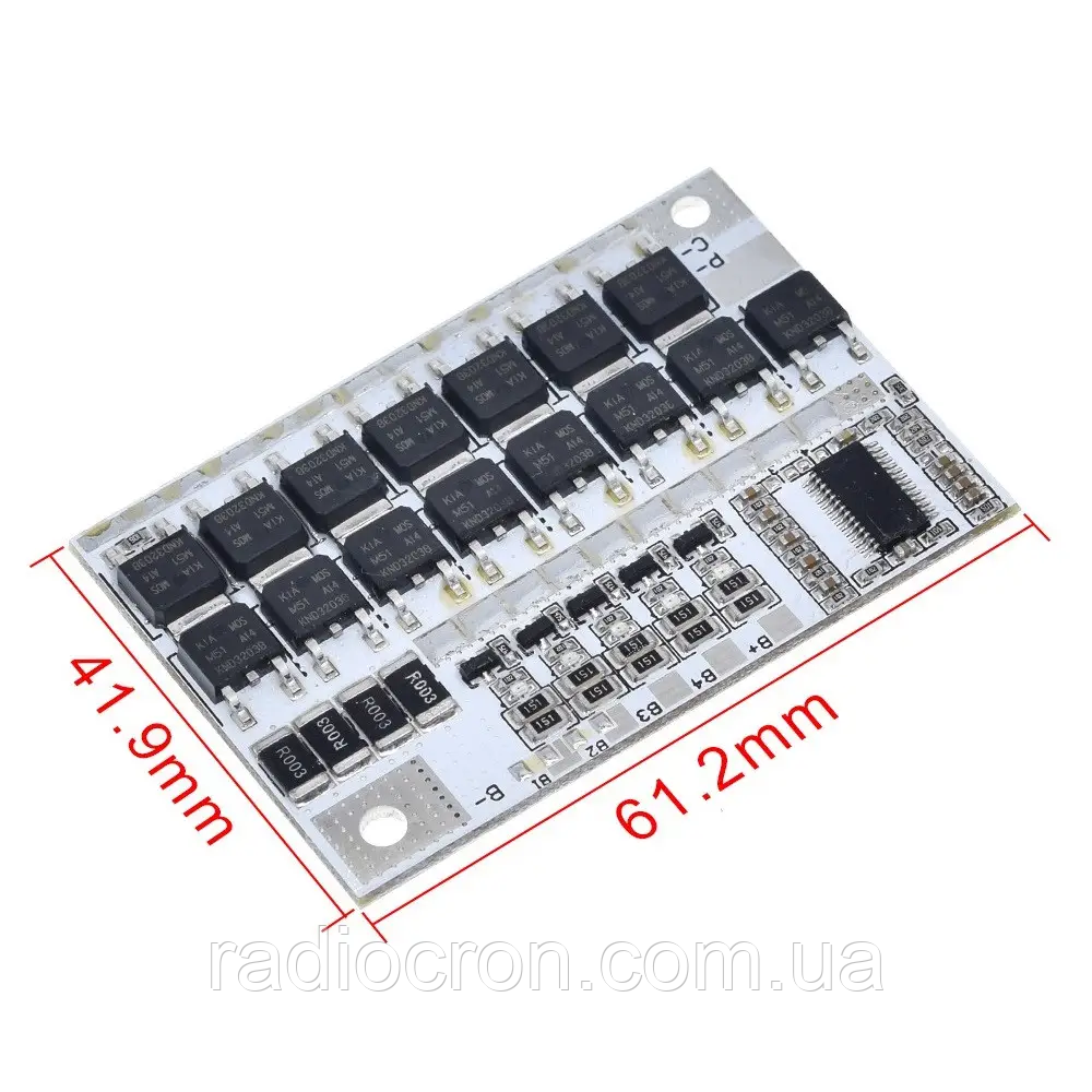 BMS 3S 100A 12.6В Контроллер заряда разряда Li-ion батарей, балансировка: продажа, цена в ...