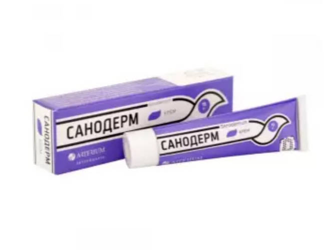 Санодерм крем 15г, цена 105 грн — Prom.ua (ID#1755717842)
