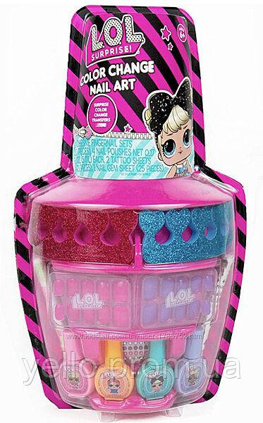 LOL Surprise Color Change Nail Art, Детский Набор для Маникюра и ...
