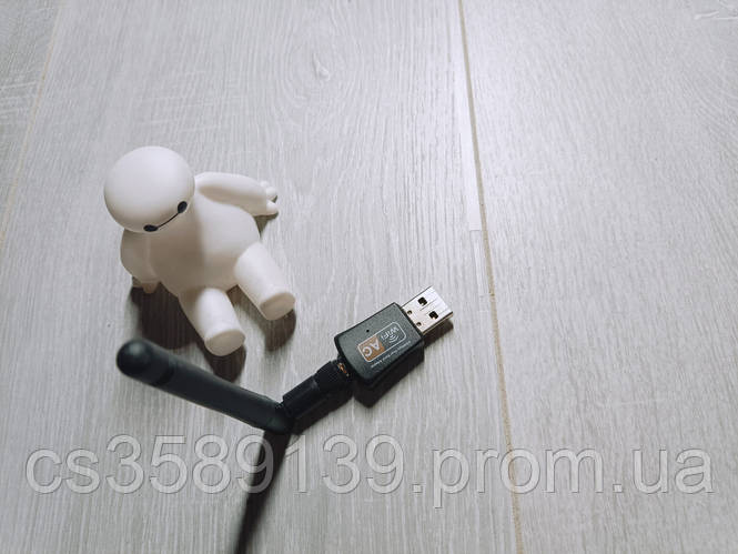 Wifi адаптер с антеной Realtek 8811CU Wireless LAN 802.11ac USB NIC ...