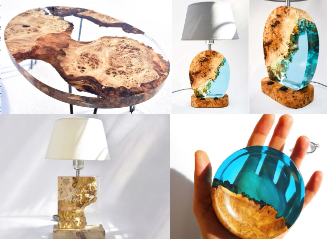 Купить Эпоксидная смола для столешниц, объемных заливок до 5 см (от ...