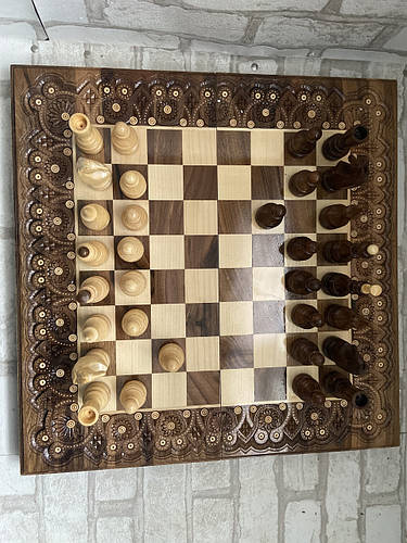 Купить Шахматы-нарды-шашки 50 см на 50 см Королевские 32, цена 4300 ...