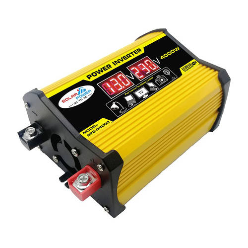 Инвертор, Power Inverter SP2-Q4000, 300 Вт. Инвертор с автомобильным ...
