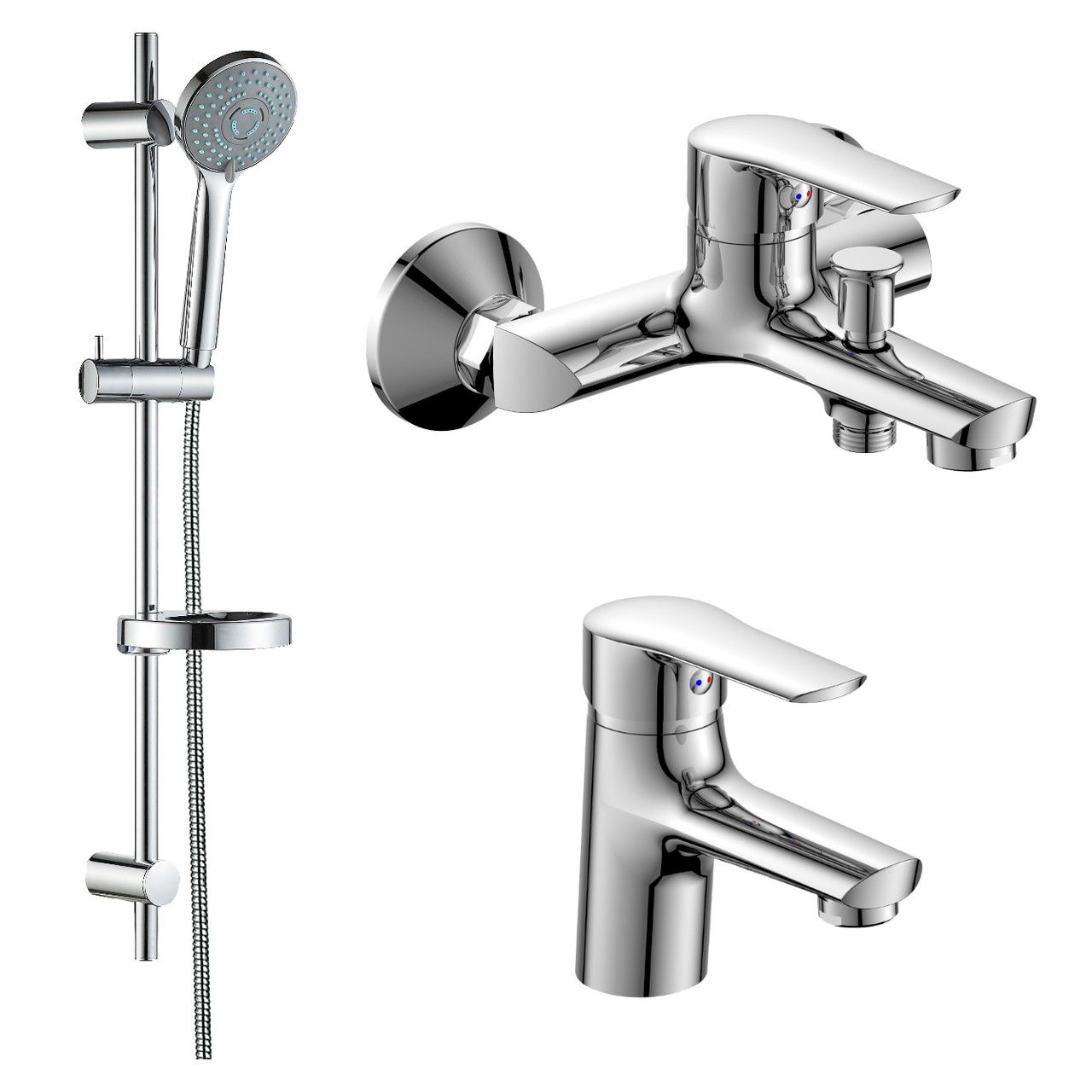 Набор смесителей для ванны IMPRESE kit21081 хром латунь 157705: продажа ...