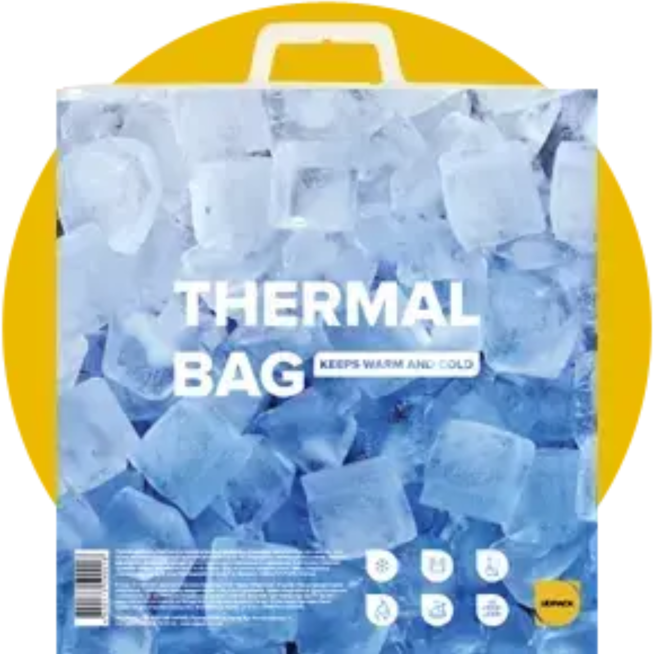 Купить Фольгированный термо-пакет для замороженных продуктов 10 шт ...