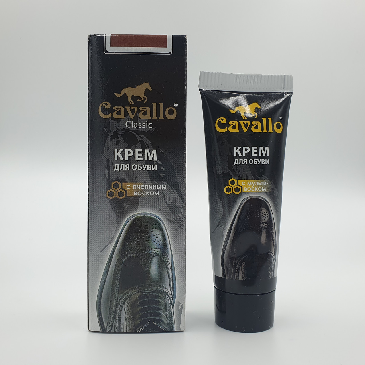 Cavallo Classic Крем для Кожаной Обуви с Пчелиным Воском в Тубе 75 Мл ...