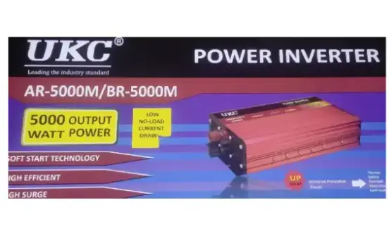 Інвертор, перетворювач, напруга з 12 на 220 вольтів 5000W UKC AC/DC (ID#1754445889), цена: 4233 ...