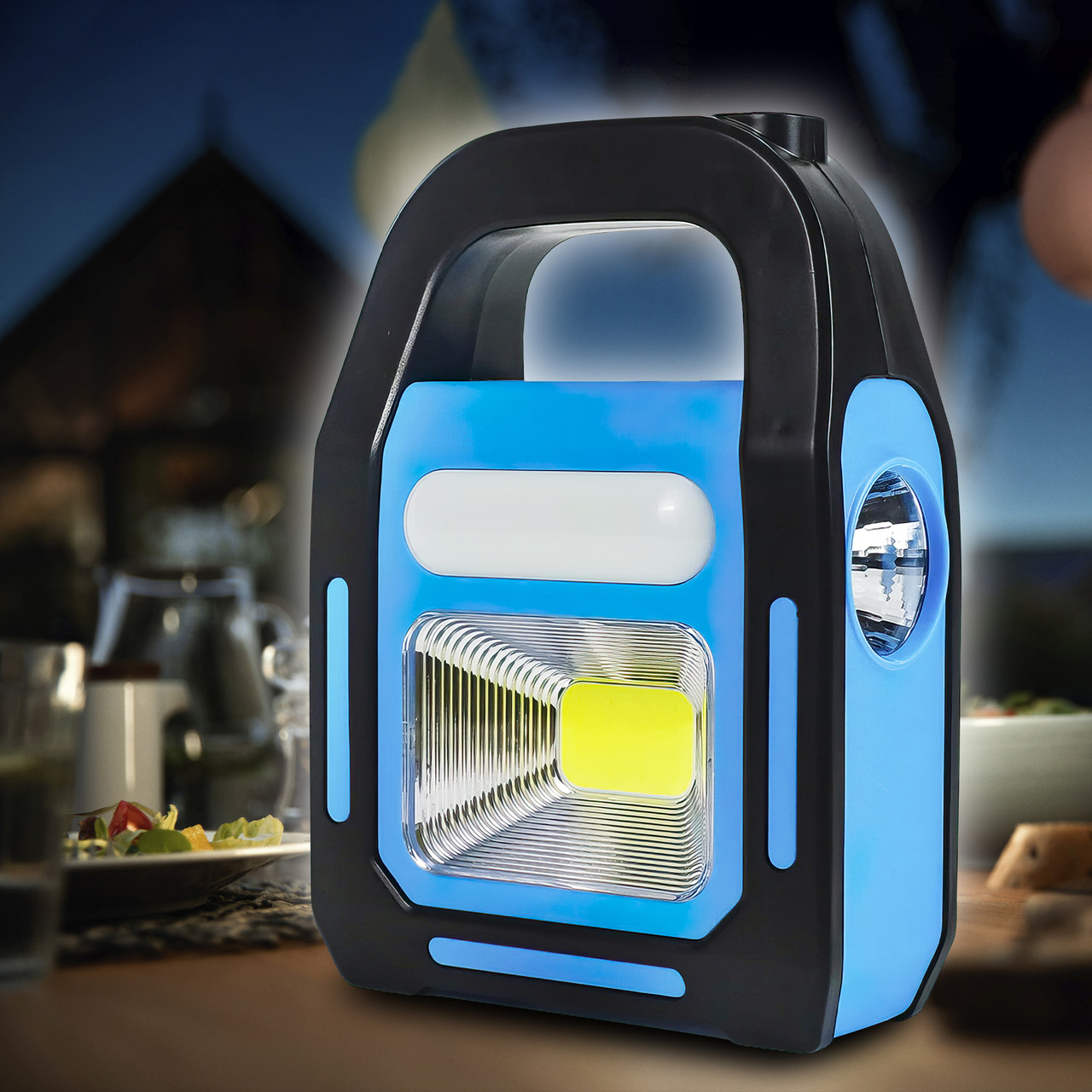 Аварийный Аккумуляторный Светодиодный LED Фонарик USB Повербанк с ...