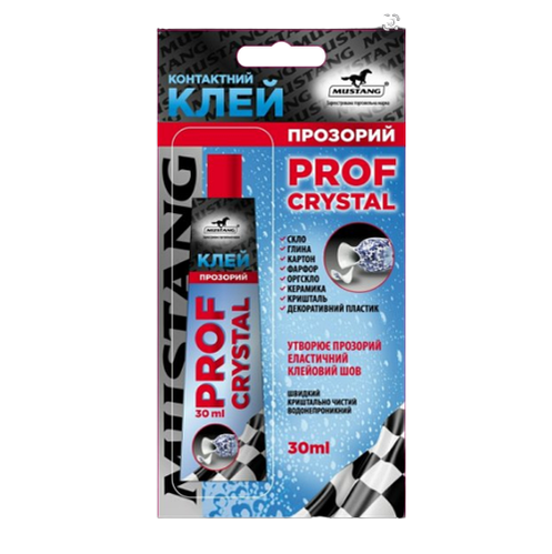 Клей контактний 30 мл Мустанг Prof Crystal (ID#1756651390), цена: 50.16 ...