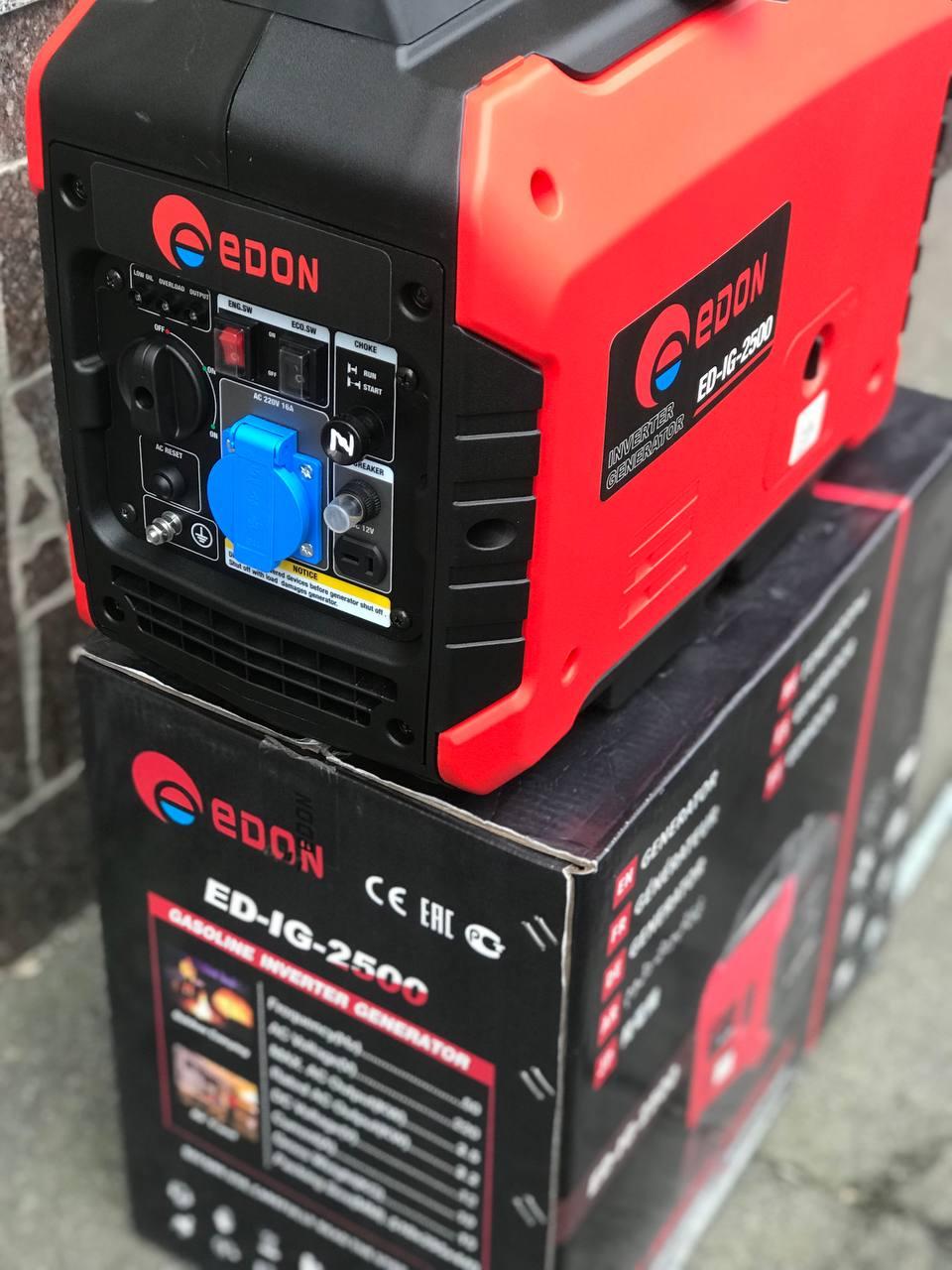 Інверторний генератор 2,5кВт EDON ED-IG-2500, ціна: 19999 ₴, купити на Prom.ua
