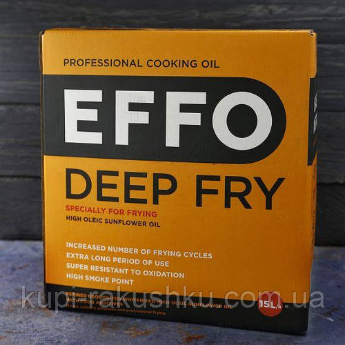 Купити Олія фритюрна EFFO Deep Fry 15 л, ціна 1480 ₴ - Prom.ua (ID# 1757038173)