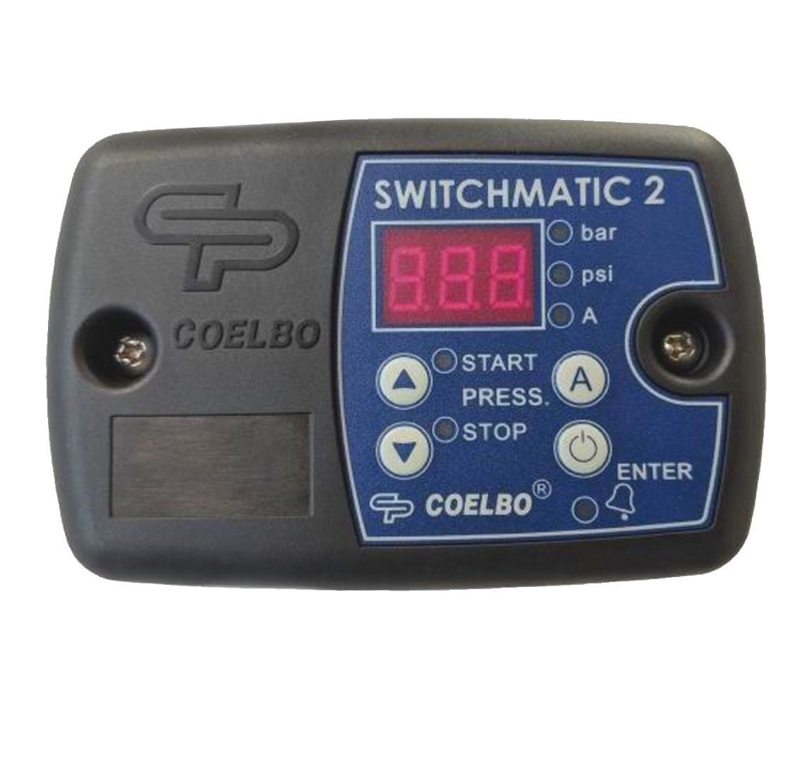 Реле тиску Switchmatic 2, до 2,2 кВт, налаштування 0,7 - 7 бар (+ захист насоса від сухого ходу ...