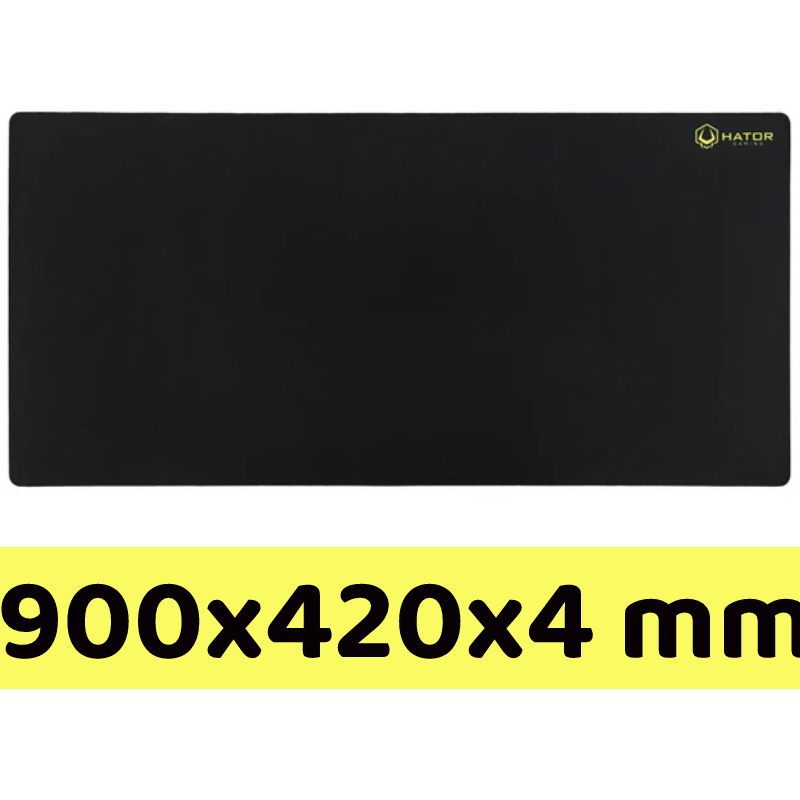 Игровой Коврик для мыши Hator Tonn XXL Speed Control, 900 x 420 х 4 мм ...
