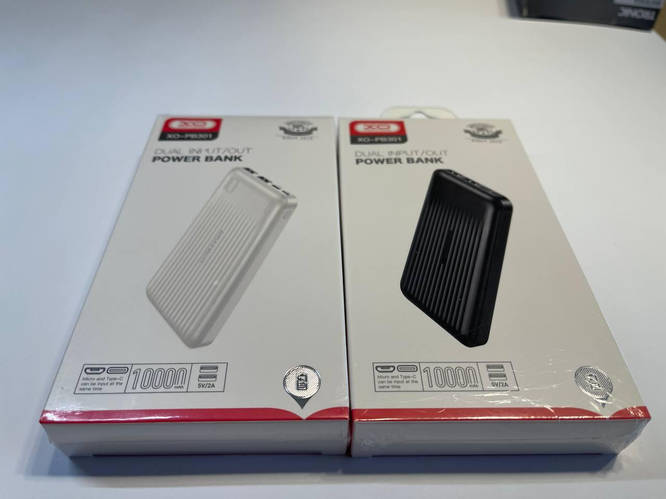 Повербанк 10000 mah XO PB301 White, цена 450 грн — Prom.ua (ID#1757247920)