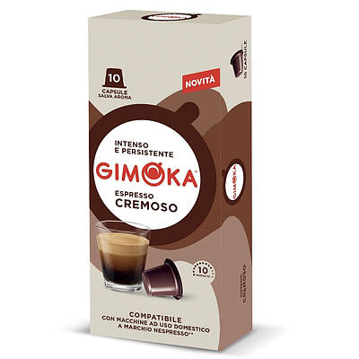Кава в капсулах Nespresso Gimoka Cremoso 100 шт Неспрессо Джимока Код ...
