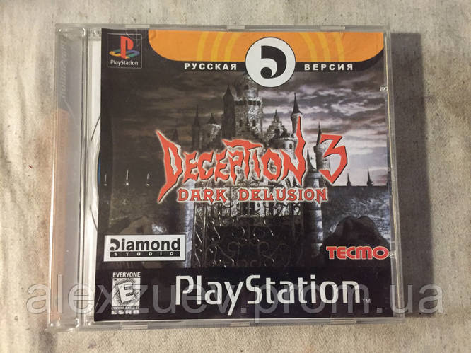 Диск Sony Playstation 1 - Deception 3 Dark Delusion. Не оригинал!, цена ...