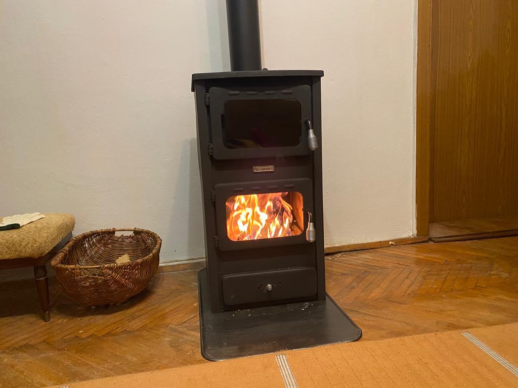 Піч камін з духовкою Line Stoves LS140 cif купити в Києві - Best Fire