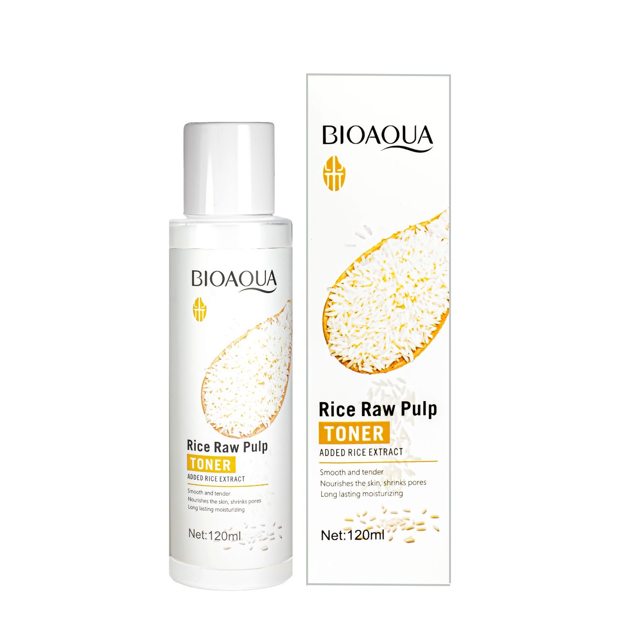 Тонер для обличчя Bioaqua Rice Raw Pulp Toner із рисовим екстрактом (ID ...