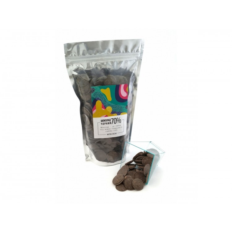 Шоколад чёрный "Natra Cacao", 70 % какао 100 грамм, цена 57 грн — Prom ...