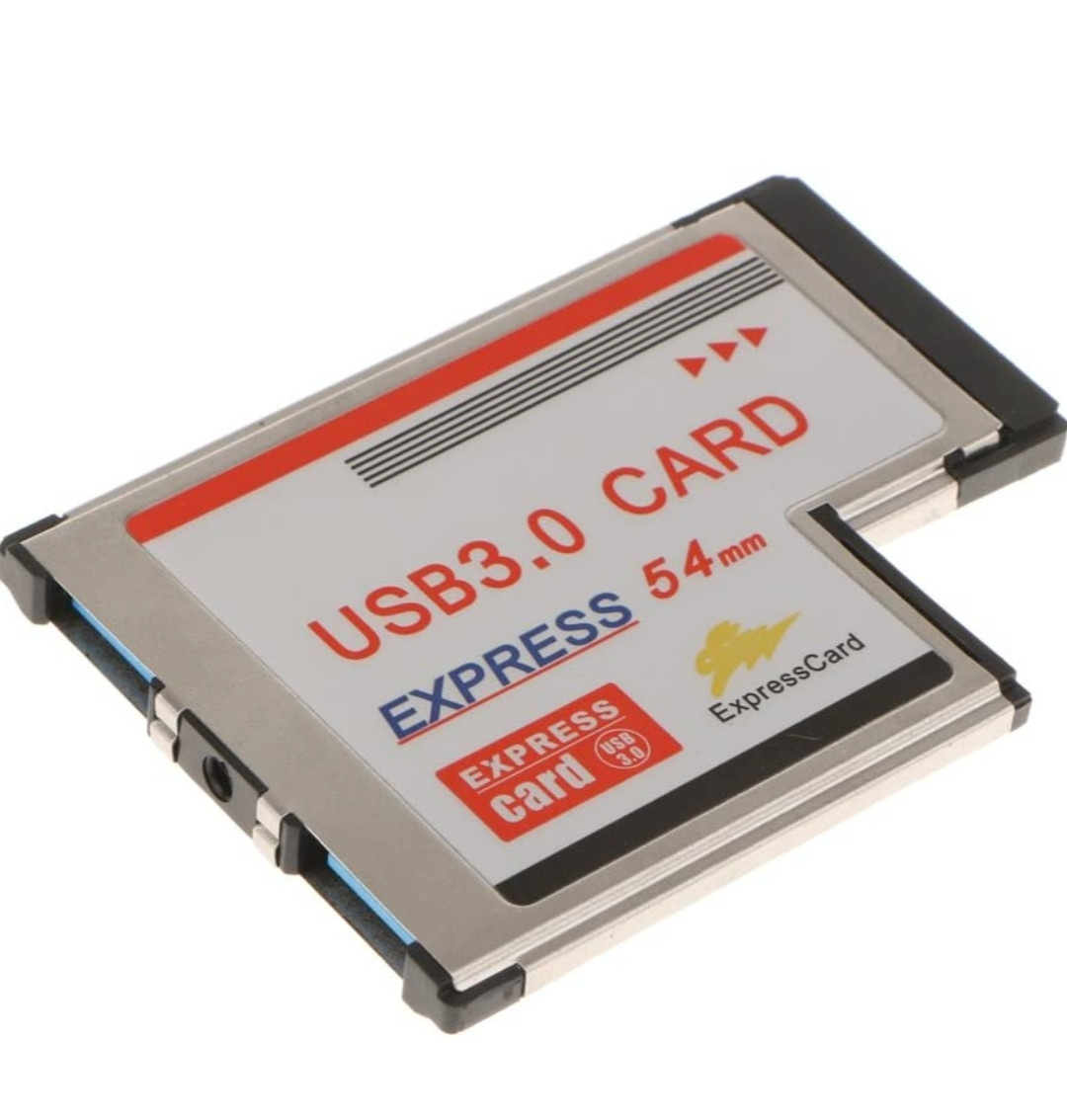 2 портовий USB3.0 Hub Extension Express Card 54mm хаб експрес карта ...
