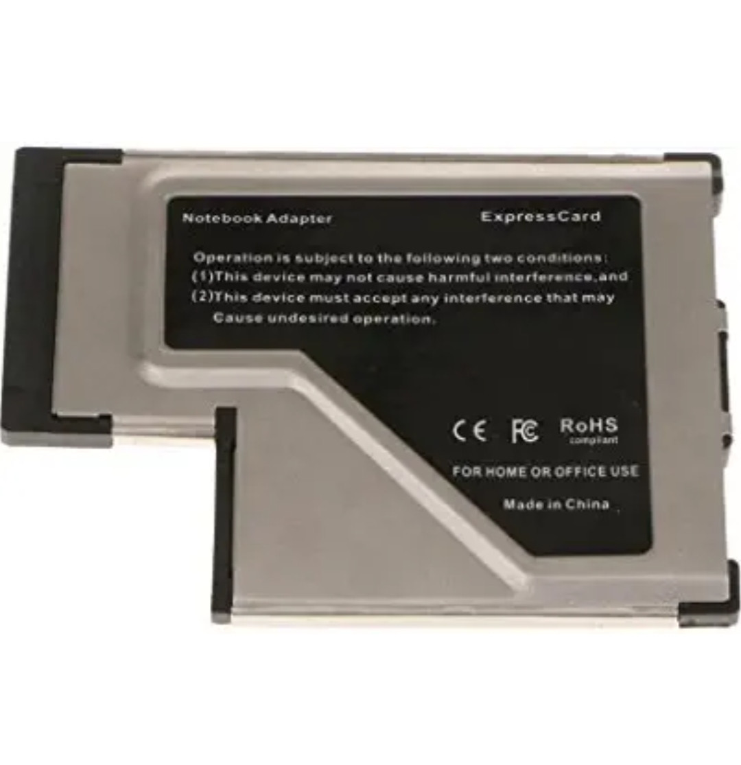 2 портовий USB3.0 Hub Extension Express Card 54mm хаб експрес карта ...