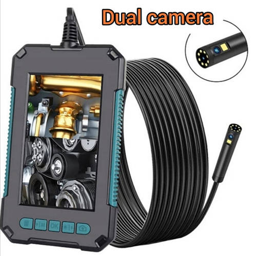 Эндоскоп промышленный с экраном Inskam P40 Dual Камера 5.5мм 10 метров ...