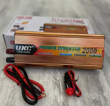 Преобразователь напряжения, с 12V на 220V, инвертор автомобильный 2000W UKC AC/DC SSK ...