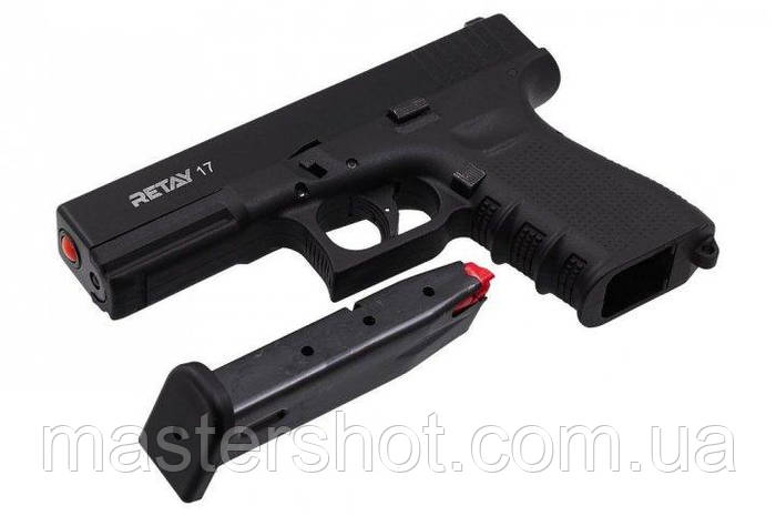 Стартовий пістолет Retay G17 black Глок 17 шумовий MS, ціна 3400 грн ...