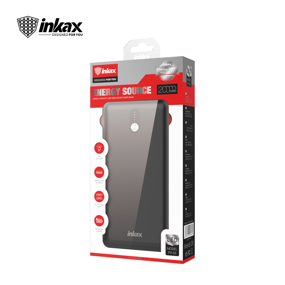Купить Универсальный повербанк Power Bank Inkax PV-53 | 20000 mAh ...