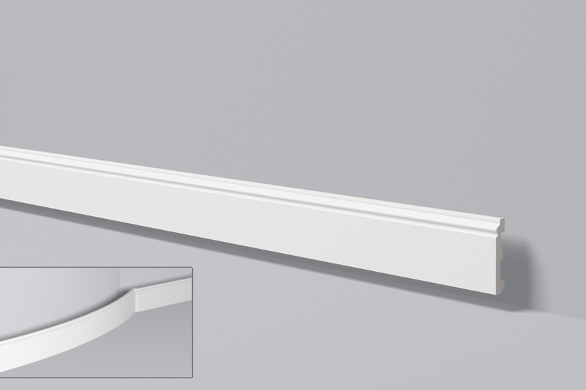 Плинтус гибкий под покраску NMC Floorstyl FL1Flex (ID#294122352), цена ...