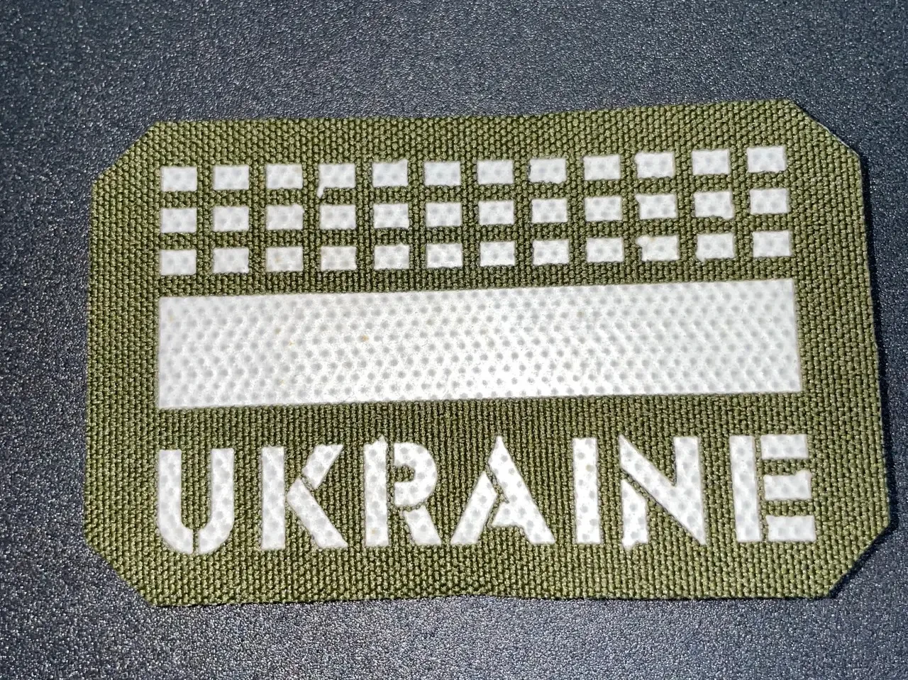 Люминесцентный Шеврон PVC на липучке M-Tac "Патриот Украина" (Патч ...
