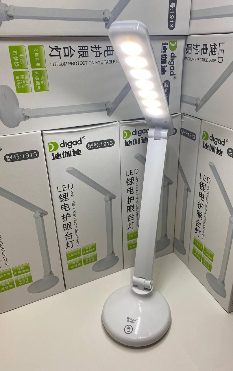 Портативна Настільна Лампа трансформер З Сенсорним Управлінням на Акумуляторі — Купить Недорого