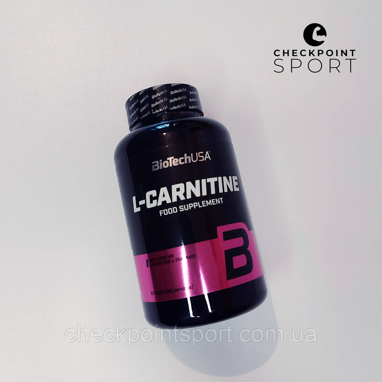 Жироспалювач L-Carnitine 1000 mg (л-карнітин) BioTech USA 60 tabs, ціна ...