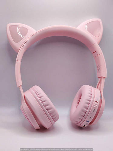 Бездротові навушники Hoco W39 Cat Ear Bluetooth (pink) 38469 Китай (ID ...